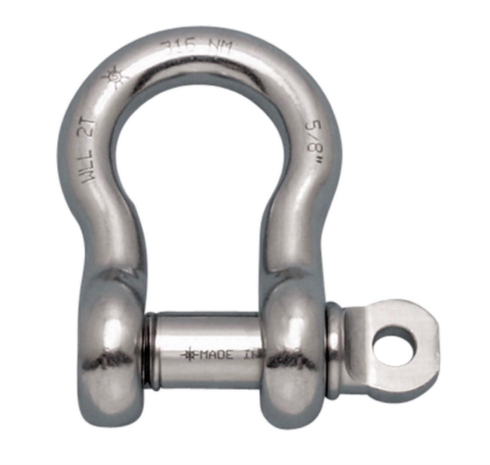 US Anchor Shackle, Stainless Steel – Hinges & Latches